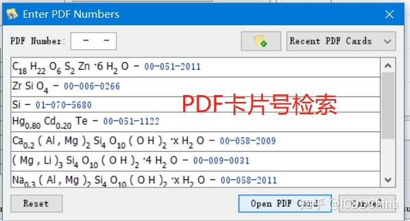 ICDD-PDF-5+ 2024 数据库 - 知乎