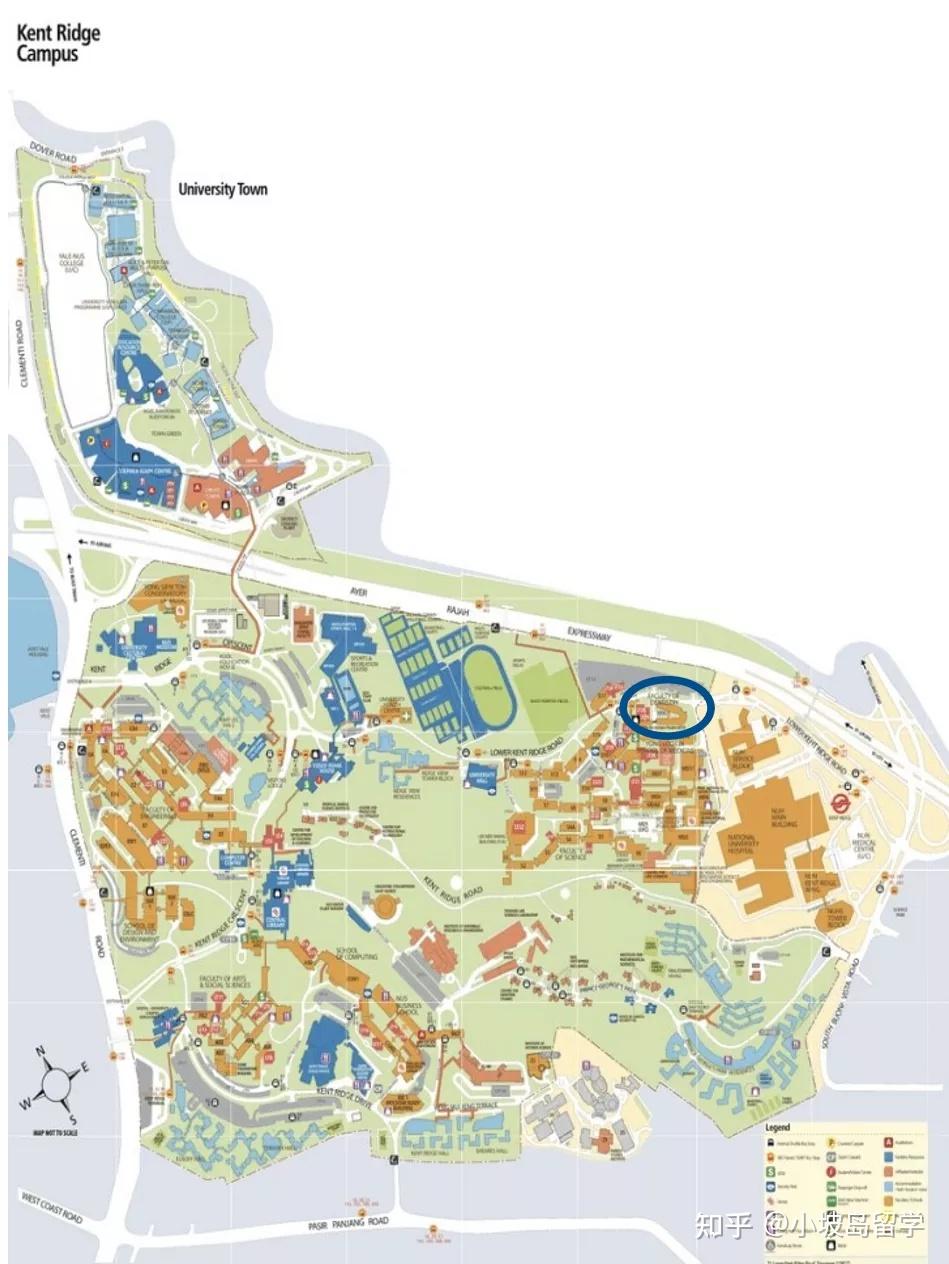 新加坡国立大学 丨 留学生一文掌握NUS校园分布！ - 知乎