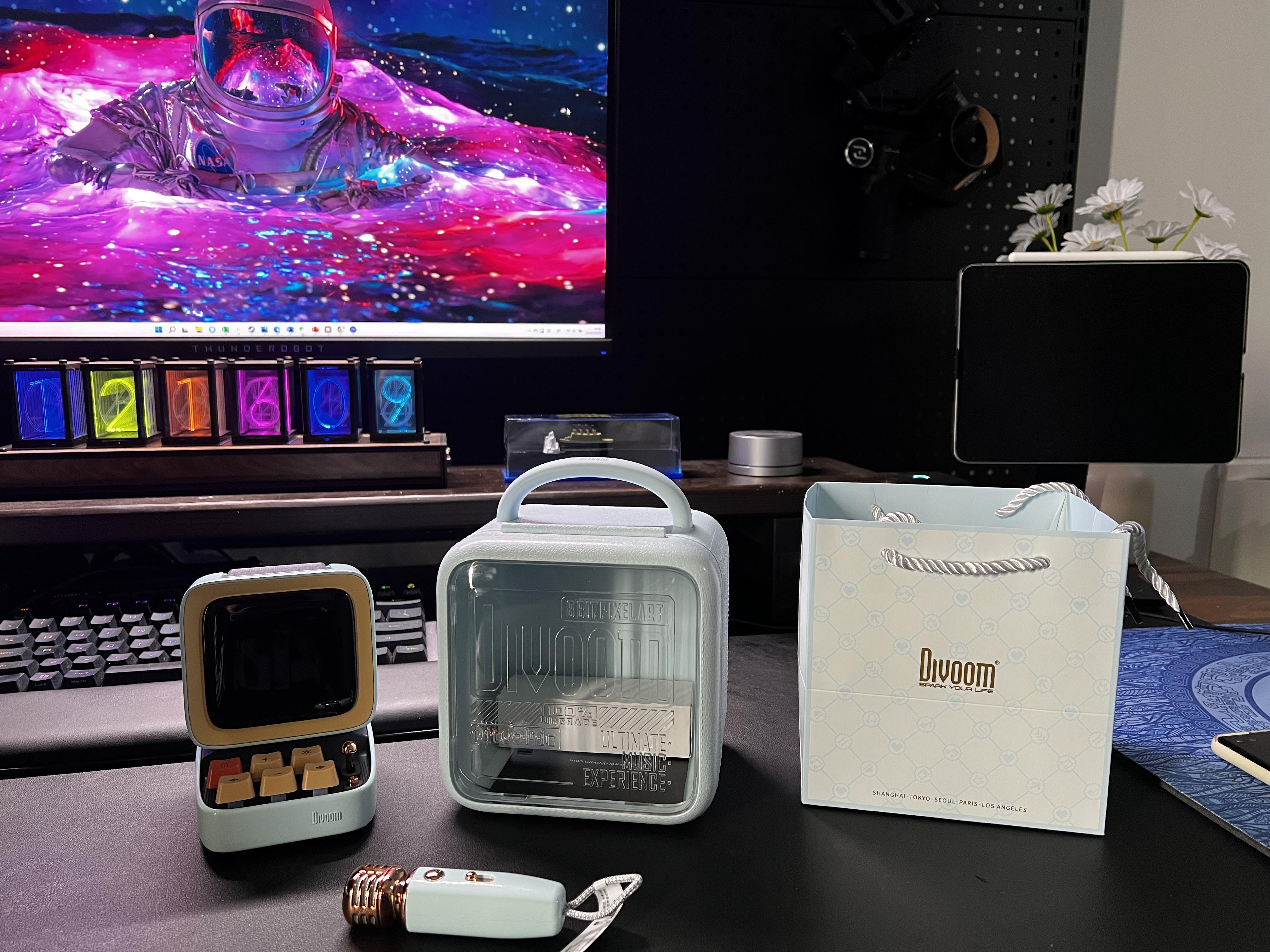 2022 Divoom点音桌搭音箱测评 | DITOO-MIC小电脑像素K歌音箱值不值得入手 - 知乎