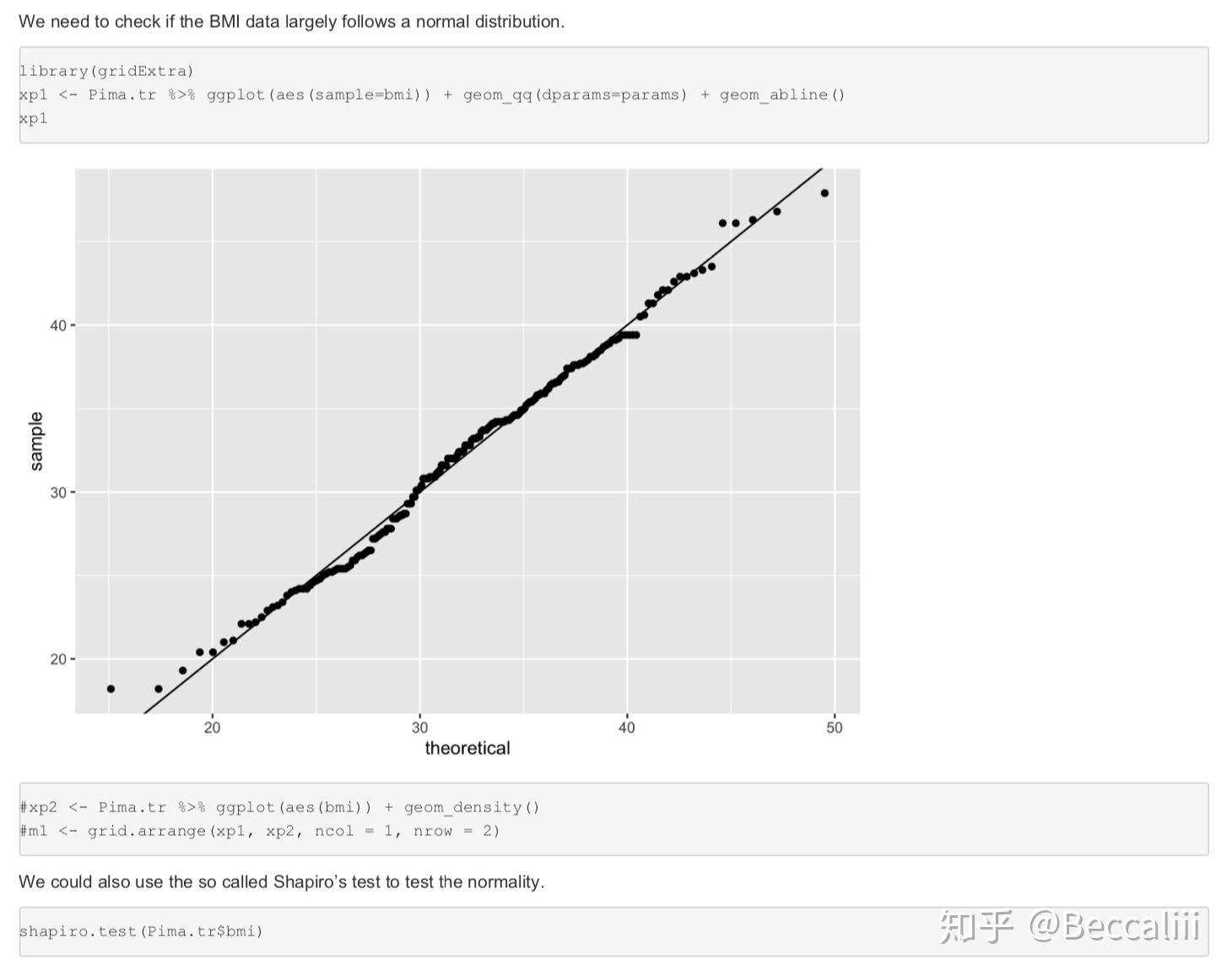 生物统计学 R实现基本分析 - 知乎