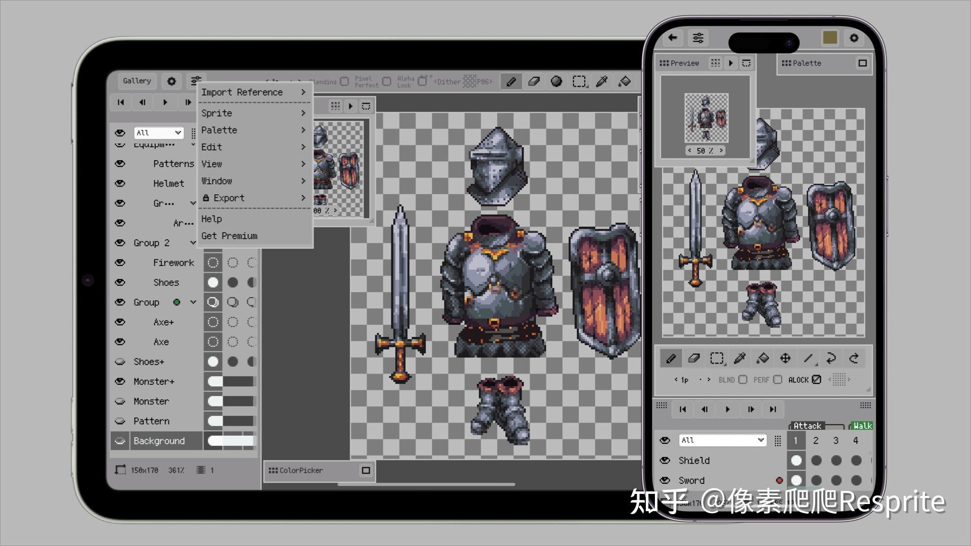 Resprite（iPhone/iPad像素画软件软件App）中文网站上线啦 - 知乎