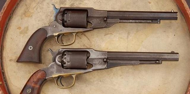 前金属定装弹时代，最完美的战斗手枪——雷明顿M1858型转轮手枪 - 知乎