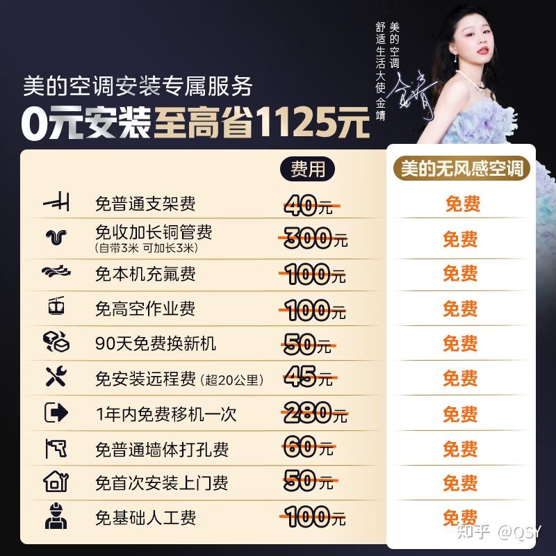 空调说明书丨美的无风感空调WF1系列 冷媒环+酷省电+更静音 - 知乎