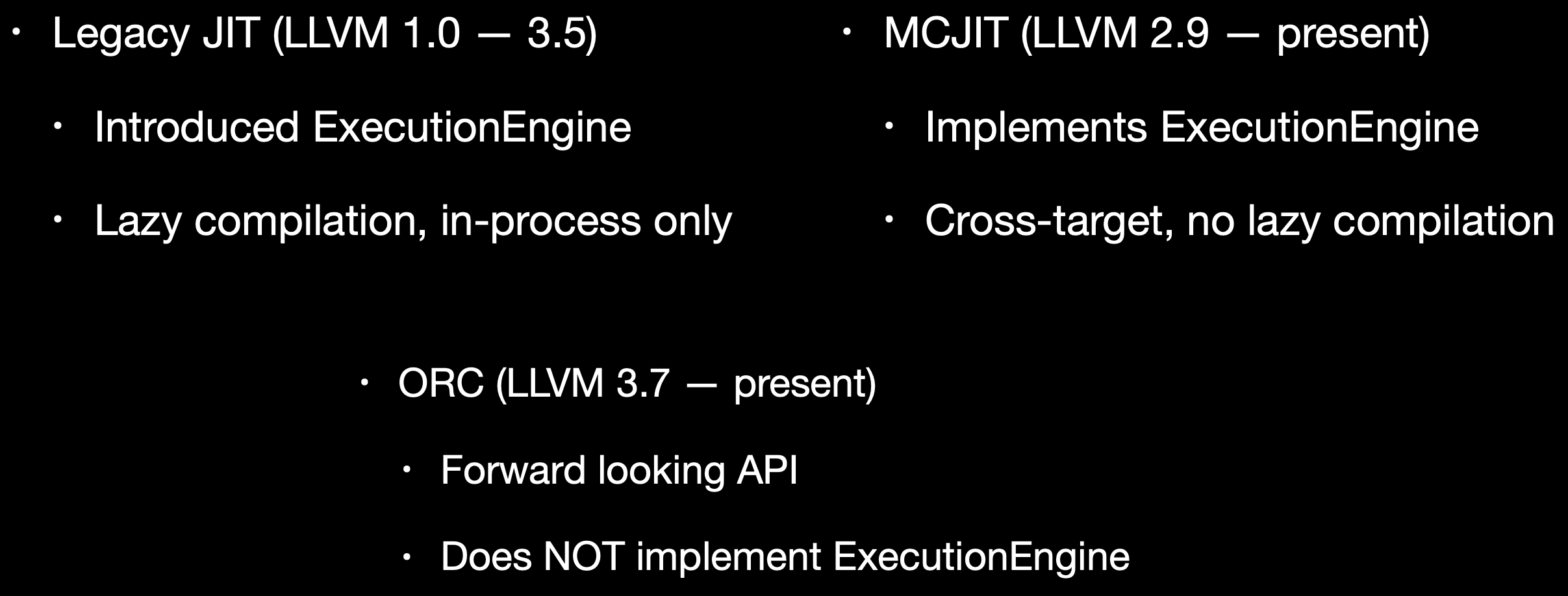 LLVM 新一代 JIT API：ORC - 知乎