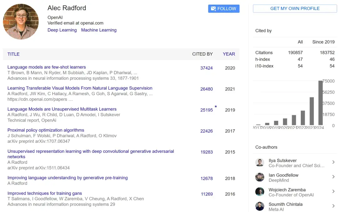 OpenAI元老级研究员Alec Radford离职，他主导了GPT-1、GPT-2的研发 - 知乎