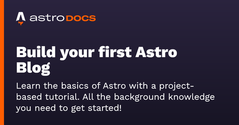 使用 astro 搭建个人博客 - 知乎