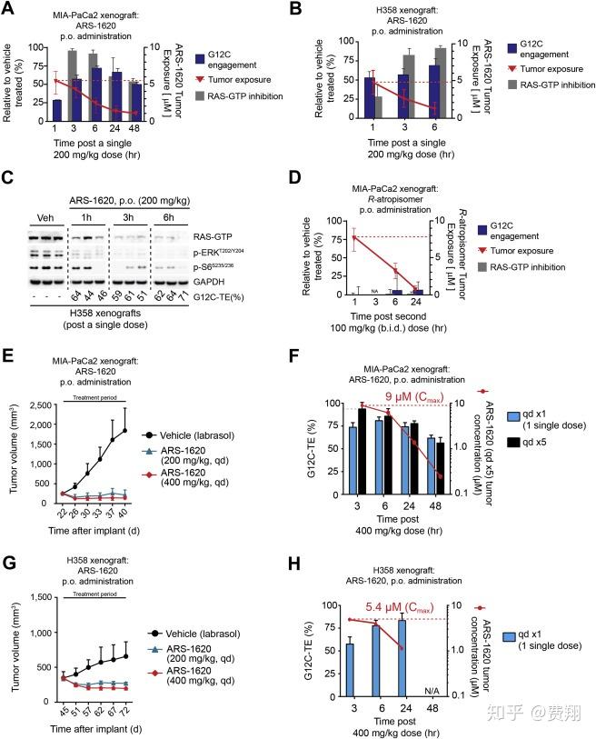 用共价特异性抑制剂ARS-1620靶向KRAS突变癌症 - 知乎