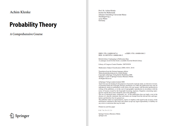 学习概率论的教材 - 知乎