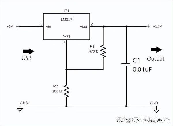 什么是 LM317 ？LM317 引脚图+LM317 工作原理及参数，带你搞定 LM317 - 知乎