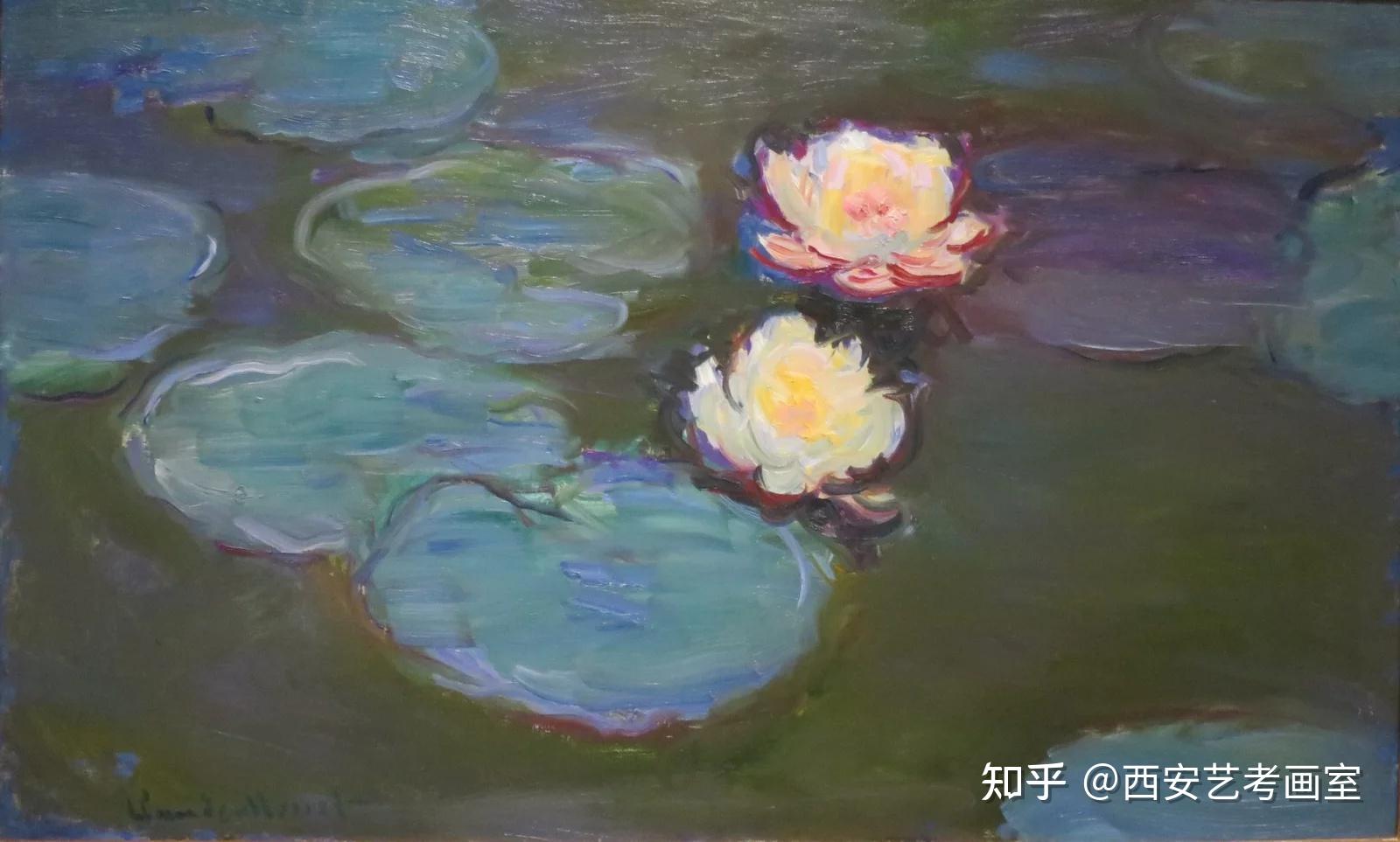 1897 -1926《睡莲》系列 莫奈 Water Lilies - 知乎
