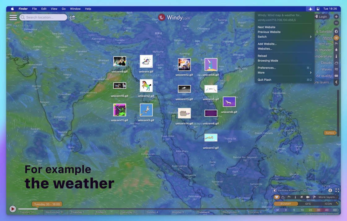 Plash 一键将任意网页转化为可视化的动态桌面壁纸 - 知乎
