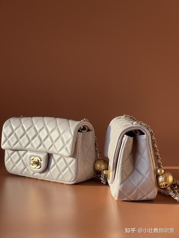 香奈儿CF MINI 和金球方胖子到底怎么选？附香奈儿CF MINI酒红色开箱评测 - 知乎