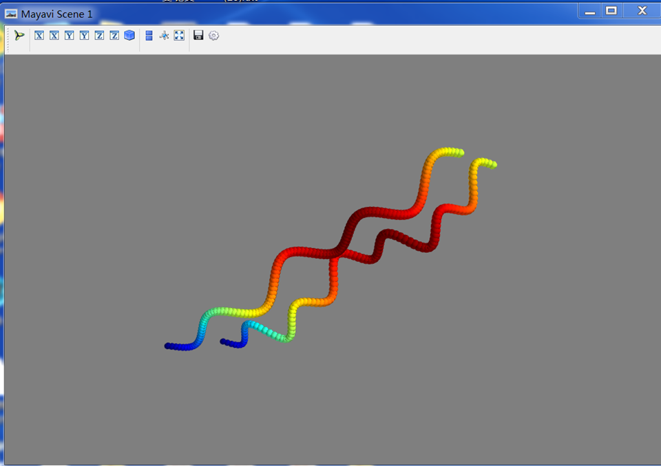 mayavi 交互式可视化 - 知乎