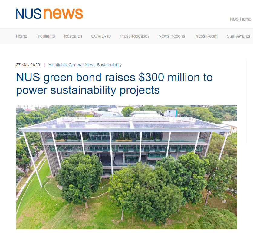 新加坡国理大学（NUS）新开的可持续与绿色金融硕士项目（MSc in Sustainable and Green Finance）怎么样？ - 知乎