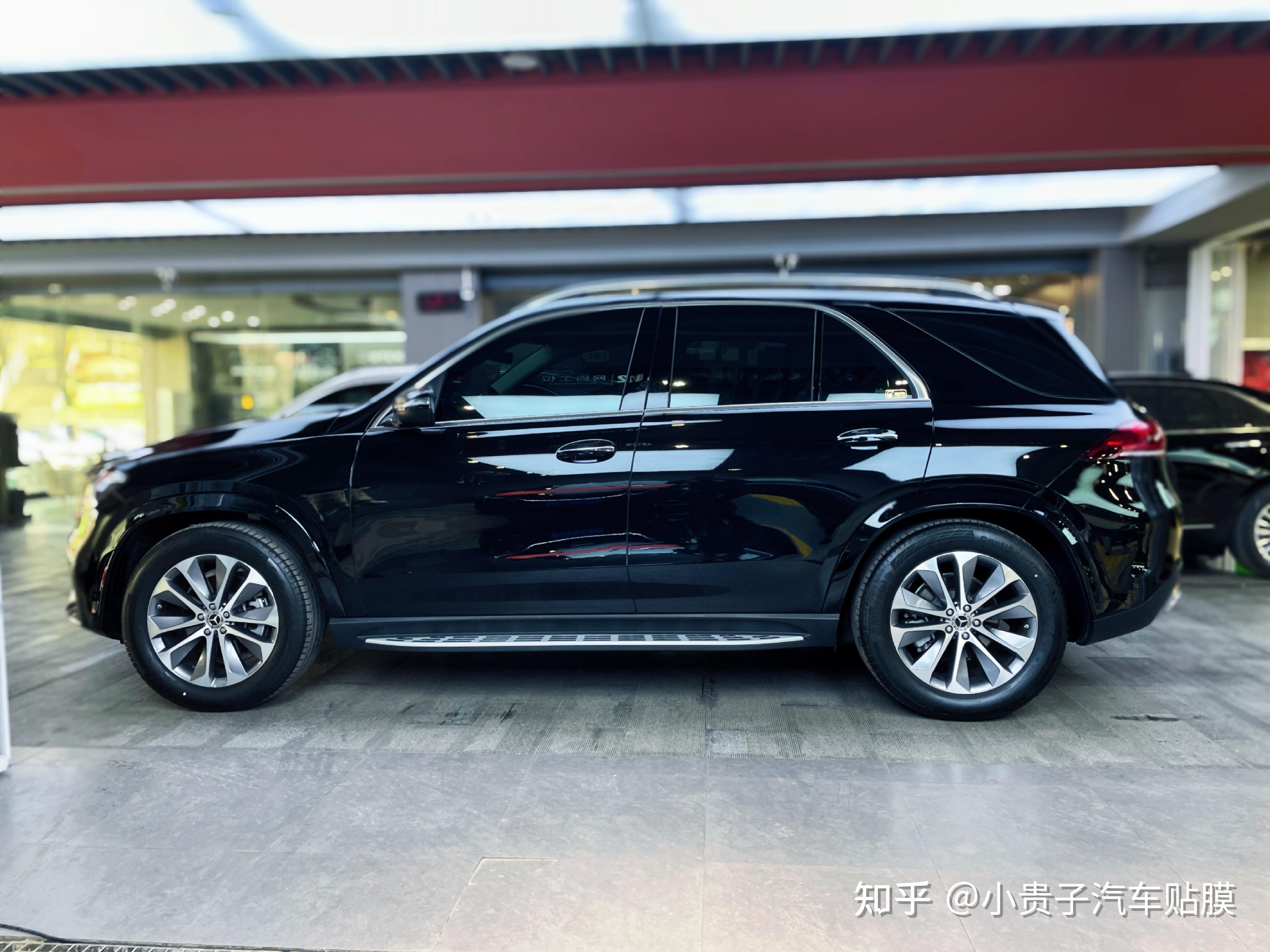 奔驰GLE350贴进口STEK10mil厚度亮光隐形车衣 - 知乎