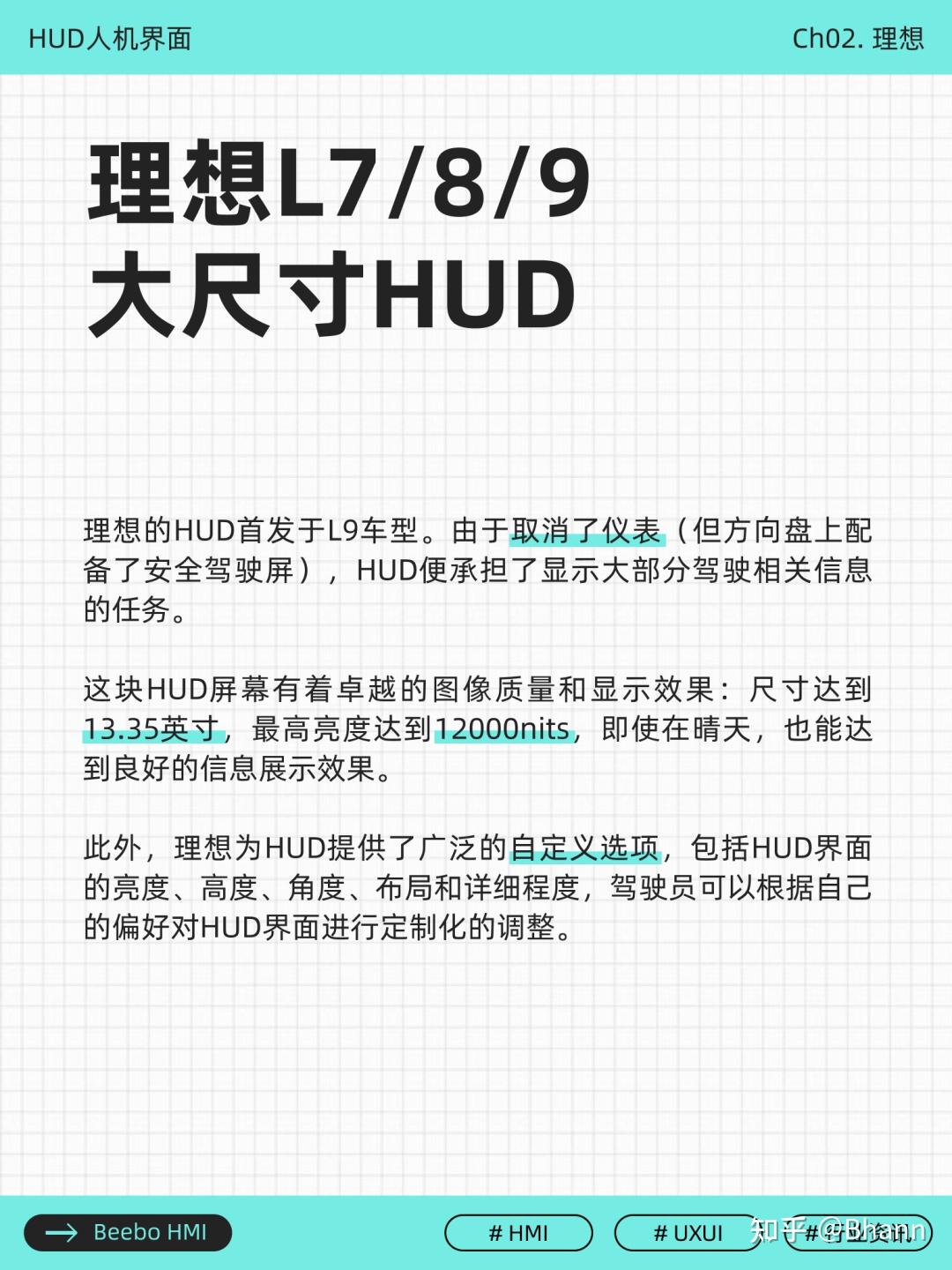 HUD设计｜理想Li人机HMI设计界面分析 - 知乎