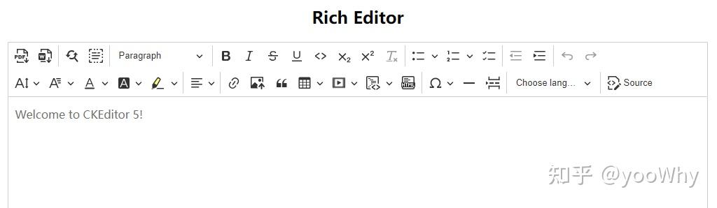 一段html代码，建立本地富文本编辑器（Rich Editor） - 知乎