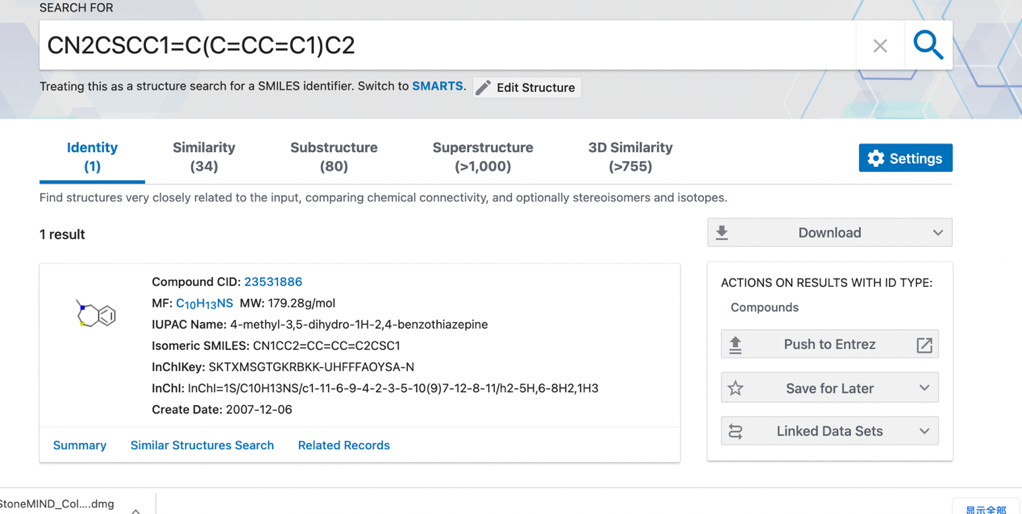 StoneMIND Collector如何与pubchem等数据库联用？ - 知乎