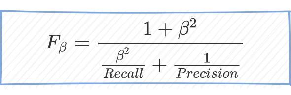 F1是合适的指标吗?那么F2 F3…F_beta呢? - 知乎