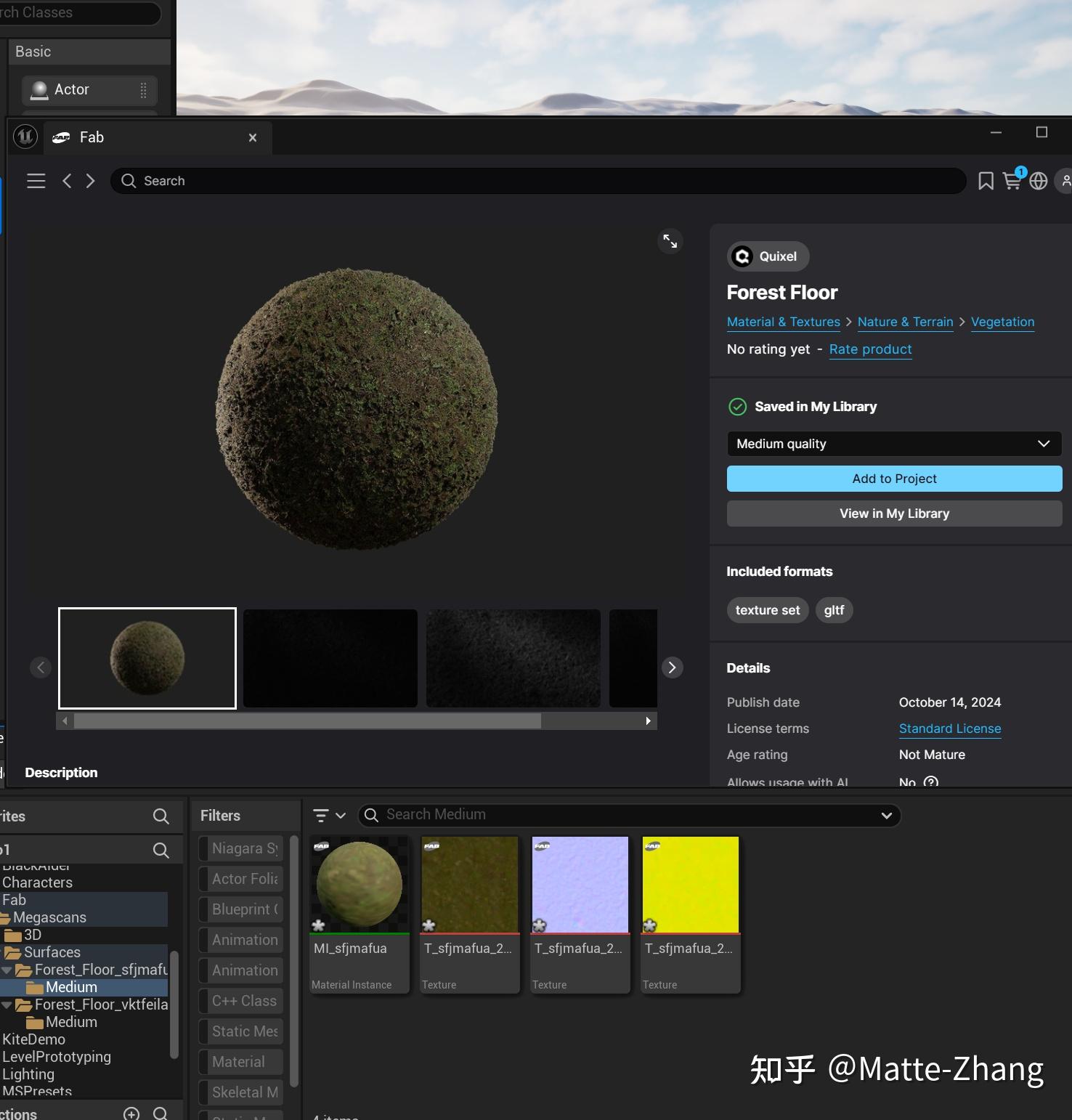 最新《UE5.5.3 创作秘籍：巧用地形 Layer 与 PCG，打造笔刷绘制的奇幻森林》 - 知乎