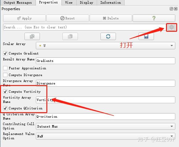 paraview 计算 vorticity 和 Q criterion - 知乎