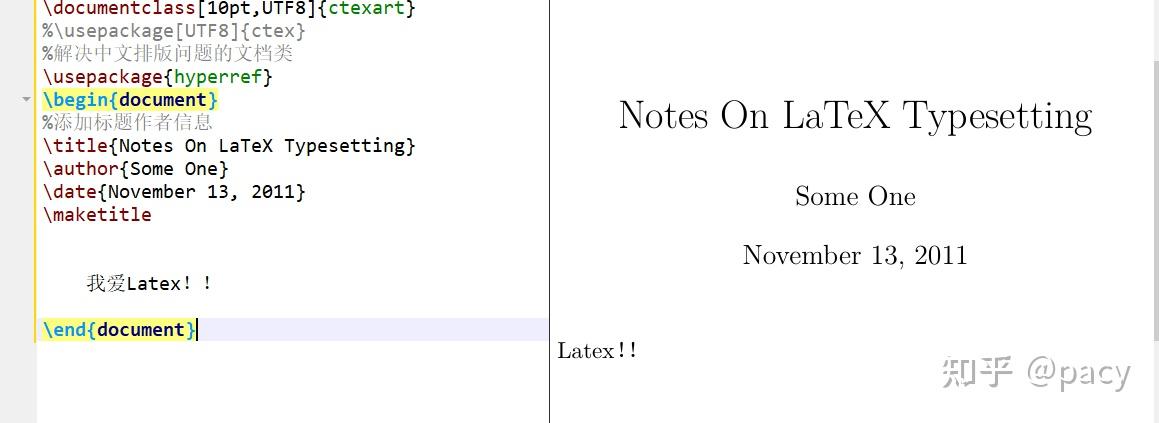 Latex学习笔记2 - 知乎