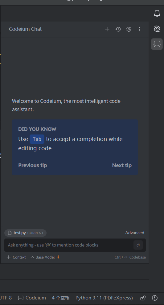 Python AI 辅助编程：PyCharm + Codeium - 知乎