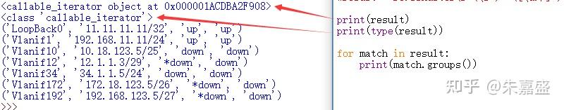 网络工程师Python正则表达式（re实验5，Finditer函数，列表推导式） - 知乎