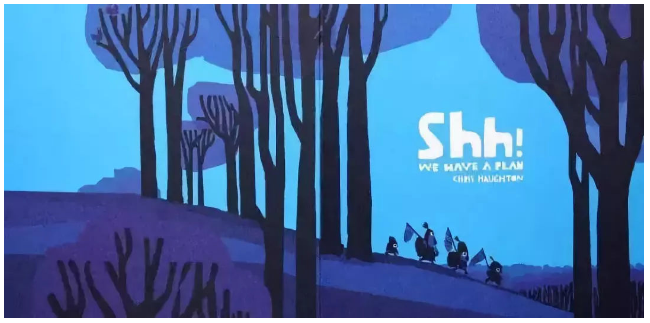 一起读绘本《Shh! We have a plan》 - 知乎