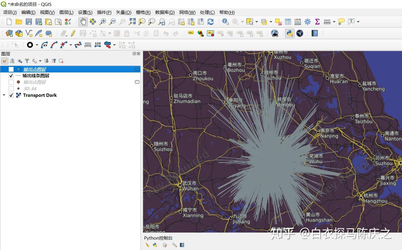 QGIS入门-12 如何生成交通出行大数据图 - 知乎