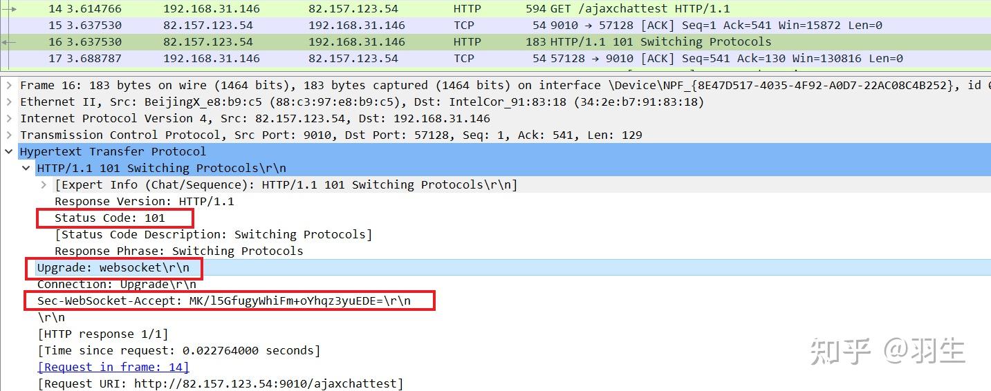 利用Wireshark抓包分析WebSocket原理 - 风吹稻香 - 博客园