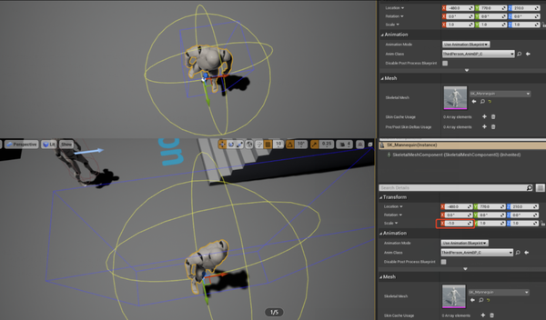 UE4 SkeletalMesh包围盒不准确 - 知乎