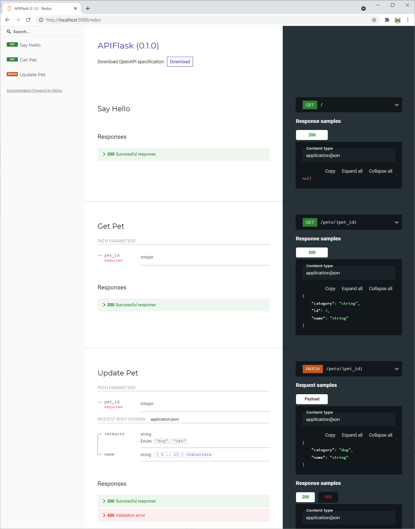APIFlask：一个基于 Flask 的 Web API 框架 - 知乎