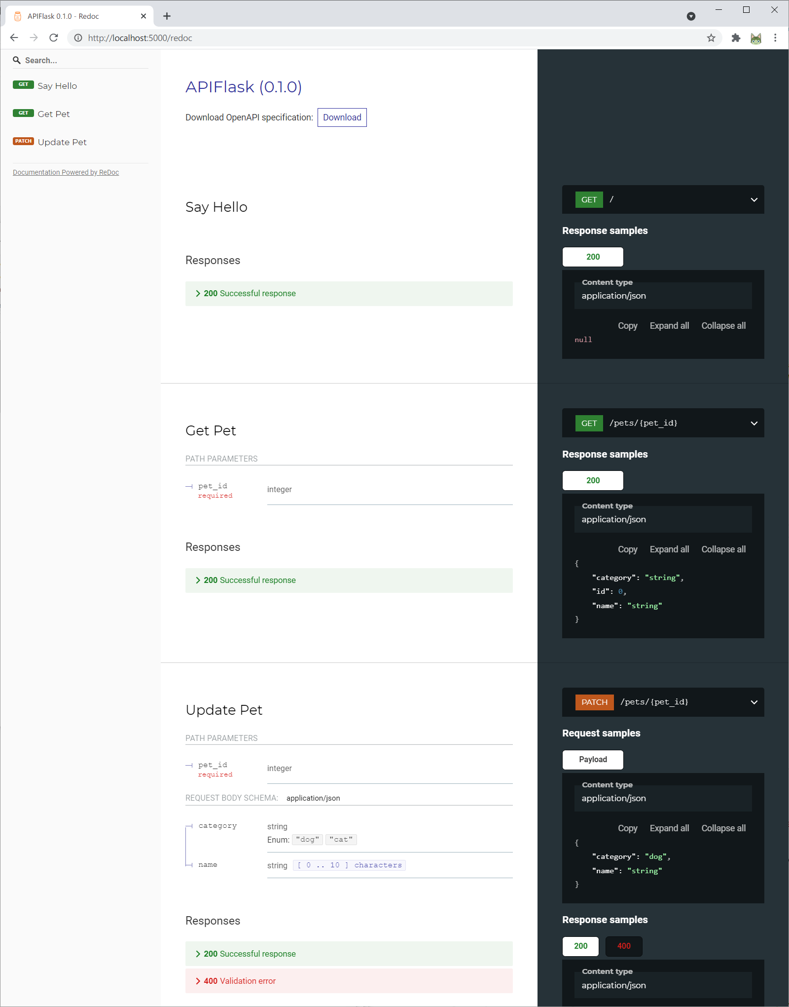 APIFlask：一个基于 Flask 的 Web API 框架 - 知乎