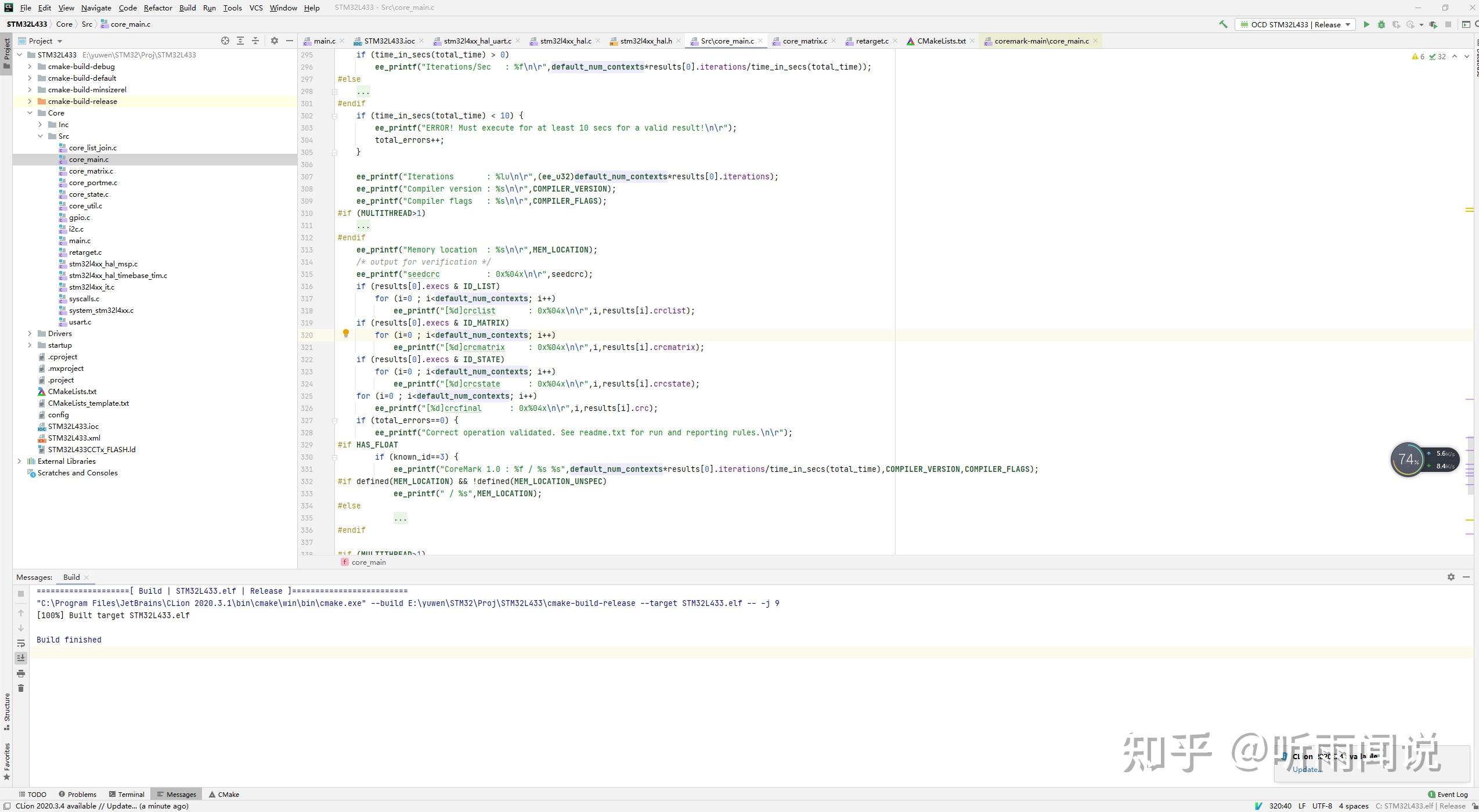 RISC-V vs Cortex-M CoreMark 跑分对比 - 知乎