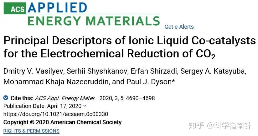 模拟计算 | 文献解读：CO2RR描述符汇总(四)-科学指南针 - 知乎