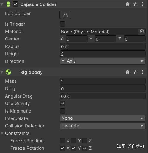 Unity First Person Controller - 知乎