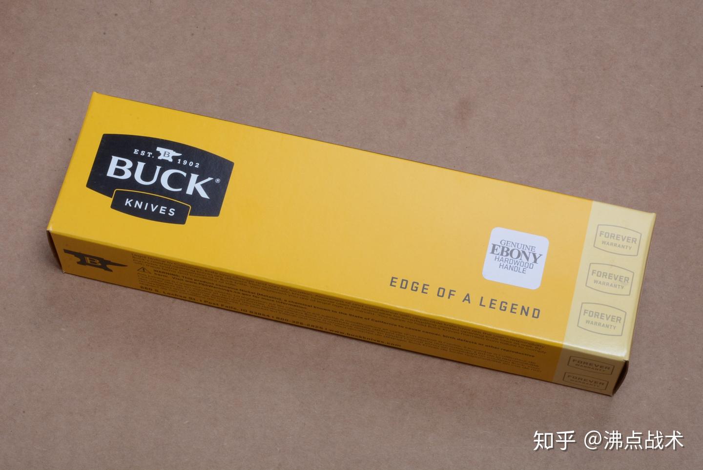 百年BUCK 全球销量过亿的折刀 经典巴克110 - 知乎