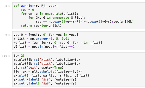 能带理论python入门——从Bloch到Wannier - 知乎