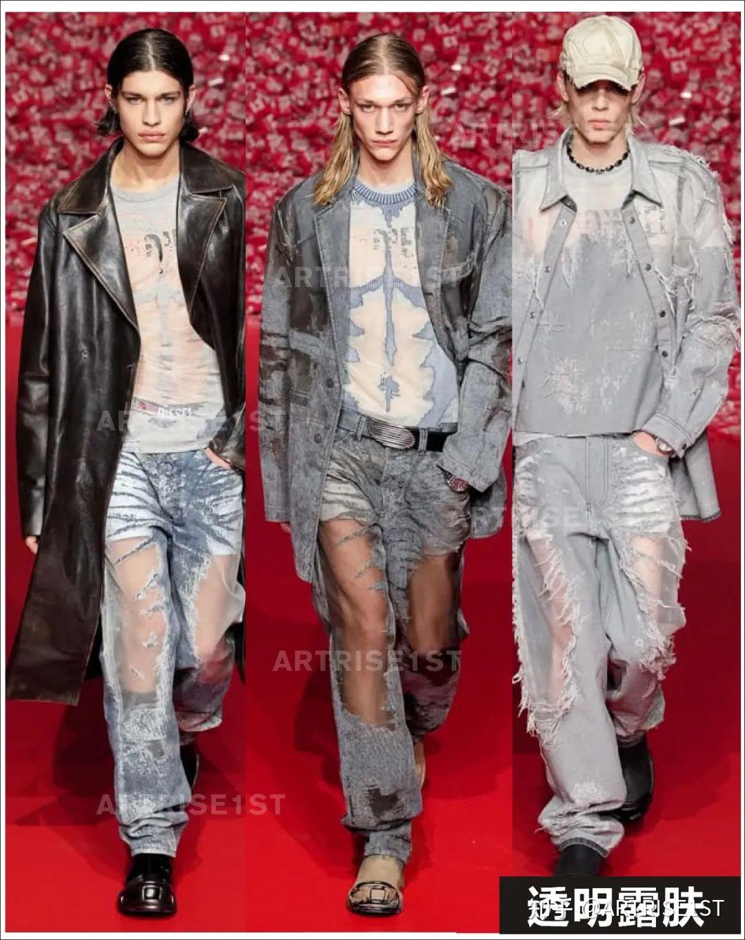 2023/24AW秋冬男装秀场趋势&丹宁演绎 - 知乎