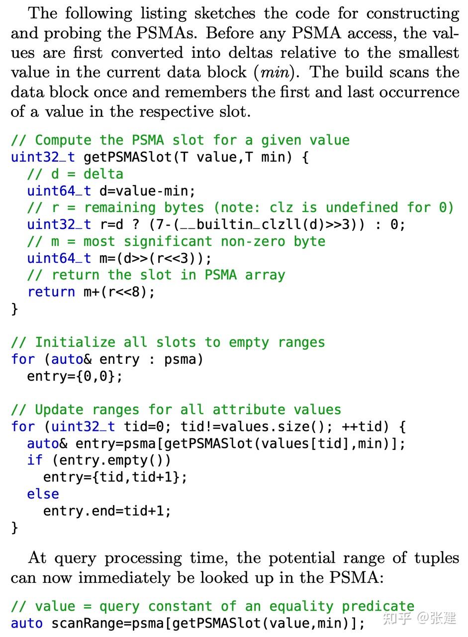 [SIGMOD 2016] Data Blocks: Hybrid OLTP and OLAP on Compressed Storage ...