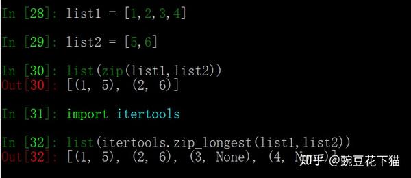 一篇文章掌握 Python 内置 zip() 的全部内容 - 知乎