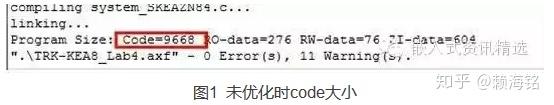 Keil优化代码大小方法 - 知乎