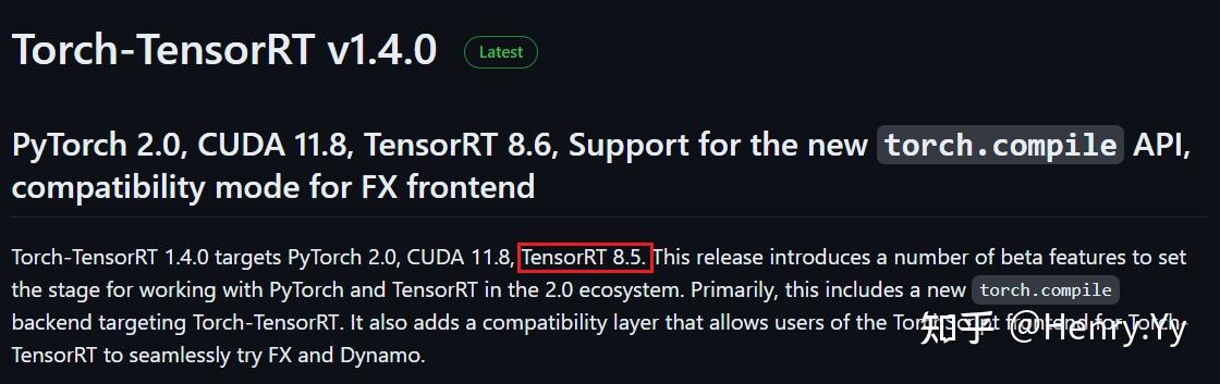 BERT从Torch转TensorRT配置过程及踩坑记录 - 知乎