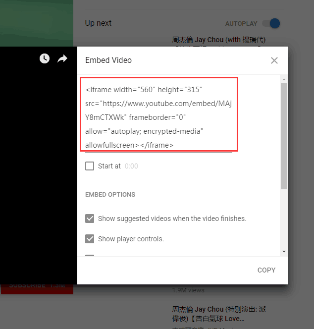 如何在网页上嵌入youtube视频代码？ - 知乎