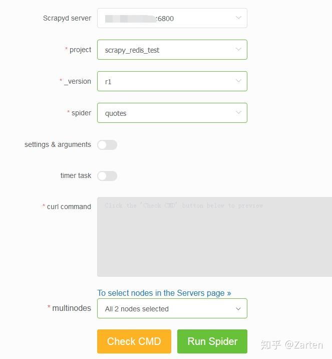 Scrapyd监控系统之SpiderKeeper和Scrapydweb详解 - 知乎