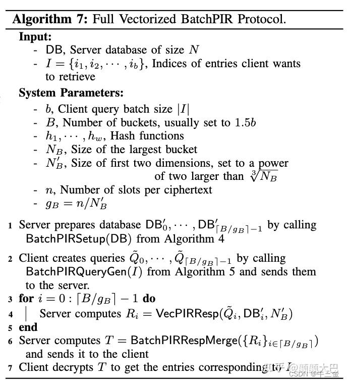 批量匿踪查询最新顶会论文：Vectorized Batch Private Information Retrieval - 知乎