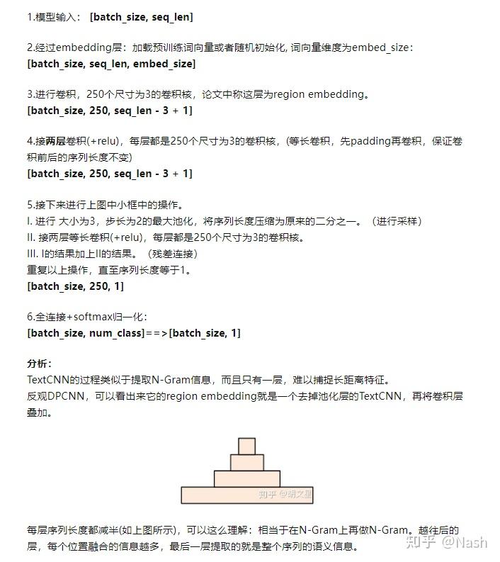 【nlp】文本分类之dpcnn小结 知乎