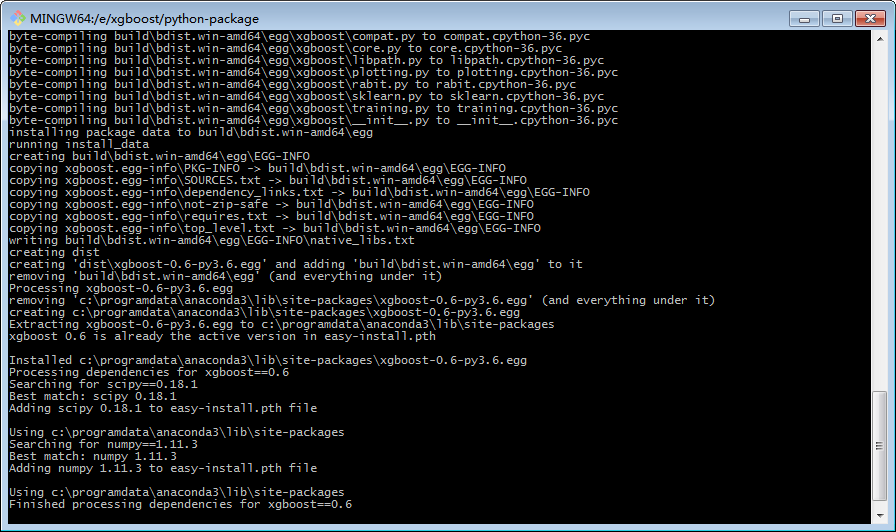 Windows 下安装python版本xgboost - 知乎