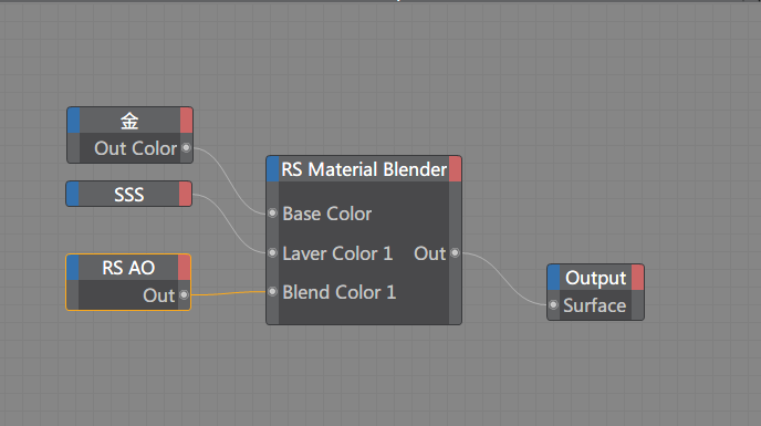 Redshift for C4D中文说明——AO与混合材质节点的妙用 - 知乎